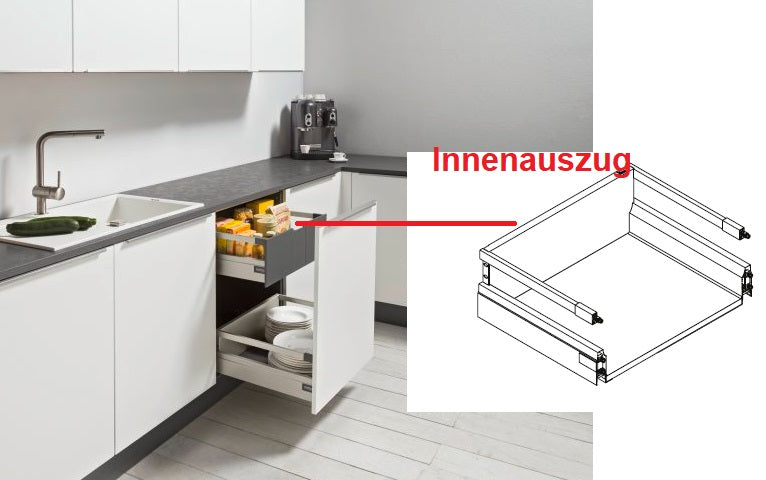 Luxus Innenauszug Küche Nachrüsten 60 Cm Bild